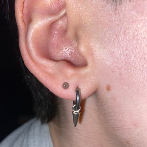 Star Link Earrings Grunge Jewelry Hypoallergenic Y2k Goth Edgy Alt ...