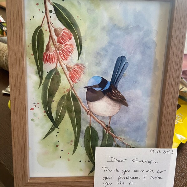 Set of 3 Watercolour Australian Native Flower Prints, Watercolour ...