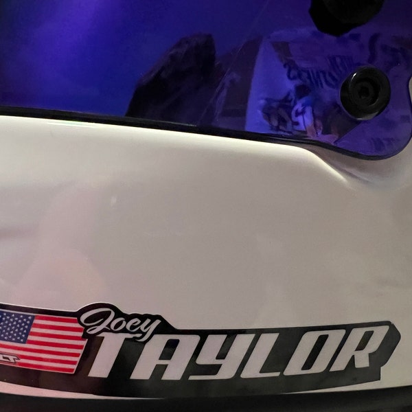 Mini Number Plate Decals - Personalized Sheet of 11 Decals - Etsy