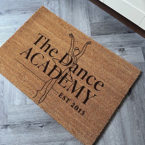 Your Logo Here Personalized Doormat Your Custom Design Door Mat Custom ...