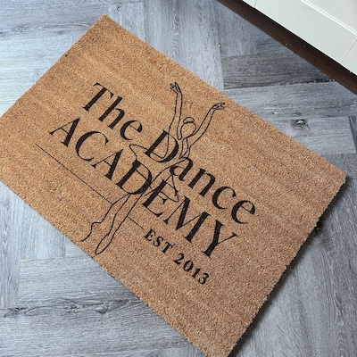 Your Logo Here Personalized Doormat Your Custom Design Door Mat Custom ...