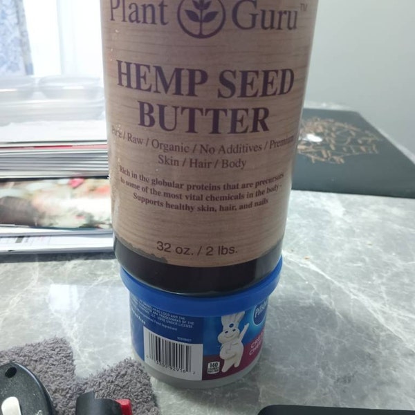 Hemp Seed Body Butter 100% Pure Raw Fresh Natural Cold Pressed. Skin ...