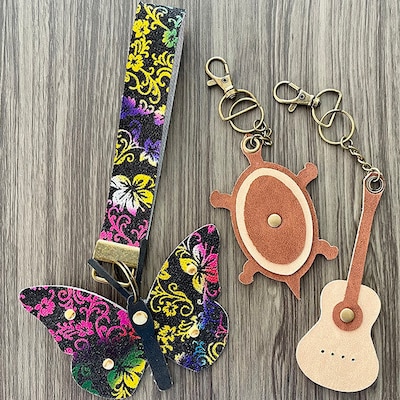 Butterfly Charm DIY Leather Pattern PDF - Etsy