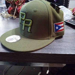 Puerto Rico Cotton Snap Back Hat Flag 3D PR Flat Bill PR Baseball Cap ...