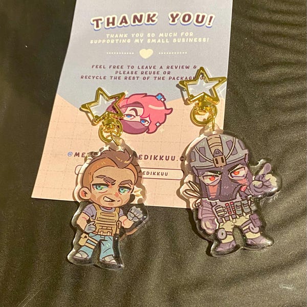 PREORDER Elden Ring Charms Keychains & Stickers | Dark Souls | Malenia ...