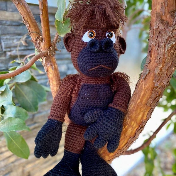 Sasquatch Crochet Pattern, Bigfoot, Amigurumi, Yeti, Handmade Doll ...