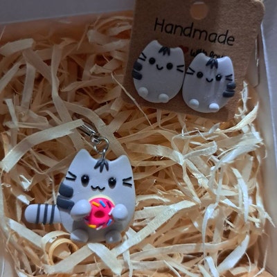 Grad Pusheen Necklace Graduate Gift Student Cat Jewelry - Etsy