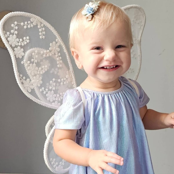 Baby Child Floral Fairy Double Wing Dressup Quality Fairy Wings ...