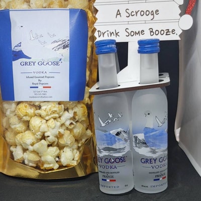 Liquor Infused Popcorn Grey Goose - Etsy