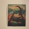 Mona Lisa Kermit the Frog Muppets Fine Art Canvas Wrap - Etsy Canada