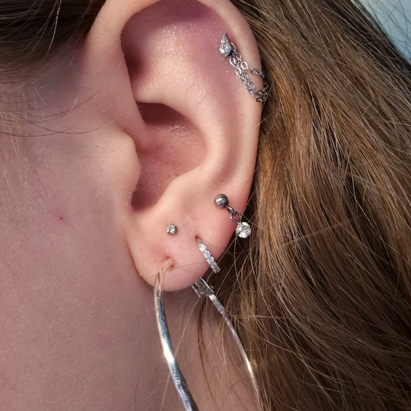 Sterling Silver Rotatable Planet Ring, Fidget Ring, Adjustable Size ...