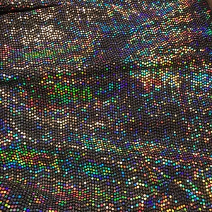 Gold Geometric Diamond Design With Shiny Sequins on a Black 4 | Etsy