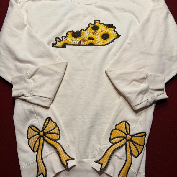 Kentucky State Applique Embroidery Design. Kentucky Machine Embroidery ...