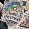 Holographic Sticker Hufflepuff House Emblem Hogwart School of Wizard ...