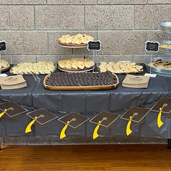 Instant 'ONE SMART COOKIE' Printable Graduation Sign Chalkboard Sign ...