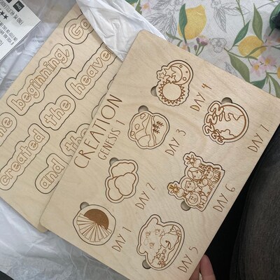 Names of God Puzzle Wooden Bible Puzzle Wooden Puzzle Bible Study ...