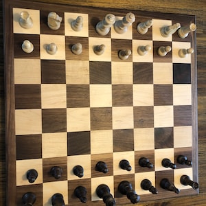 Full Size Chess Board - Etsy