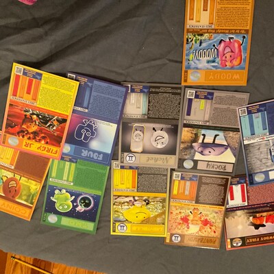 BFDI and Inanimate Insanity Plush Trading Cards 2023 Experience 2024 ...