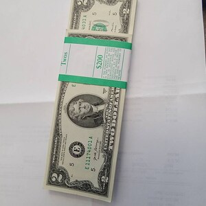 1995 Two Dollar Bill STAR Note Uncirculated Consecutive FREE | Etsy