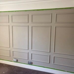 Wainscoting Package Ready to Assemble Wainscoting Kit Easy - Etsy UK