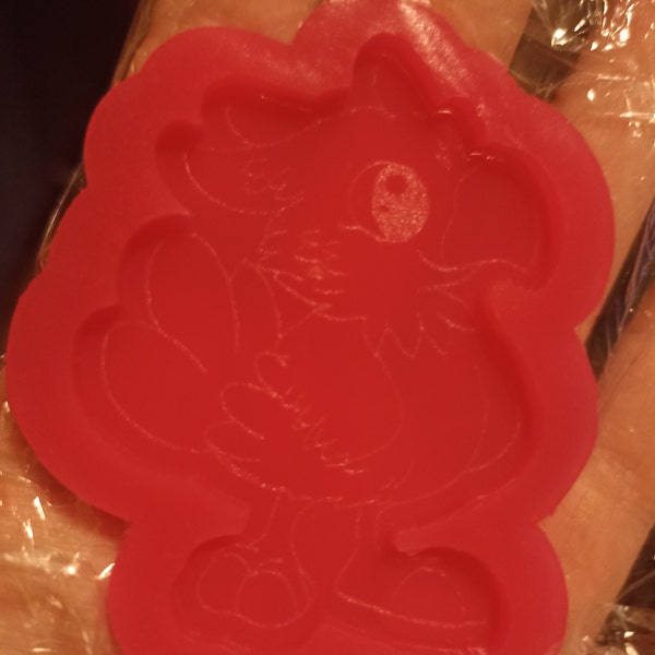 Mold Mario - Mold for Resin - Silicone Mold - Mold for Earrings - Craft ...