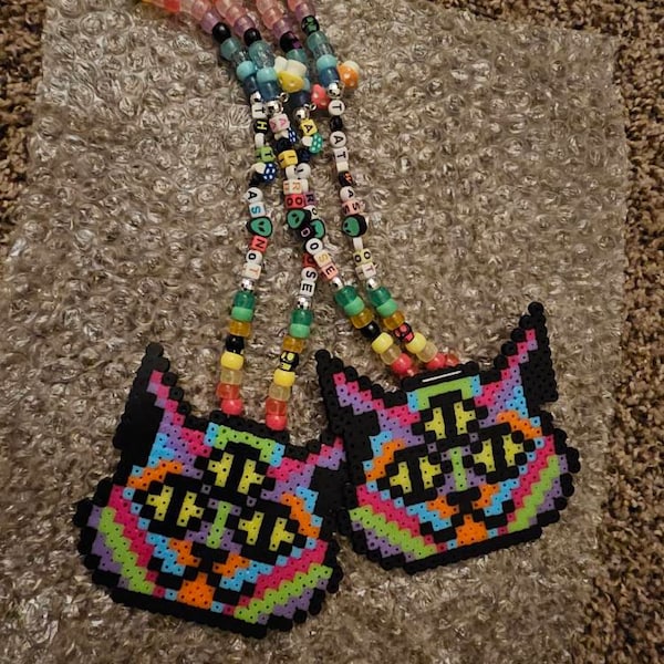 Disco Lines Perler - Baby Girl Inspired, Rave Perler, Festival ...
