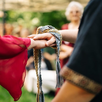 Customised Celtic Handfasting Cord - Etsy