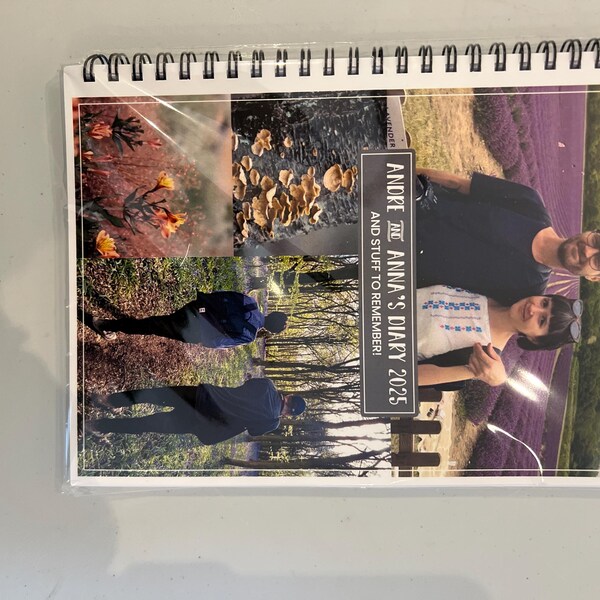 Why I Love You Floral A4 Calendar 2024 2025 Start Any Month Wall ...