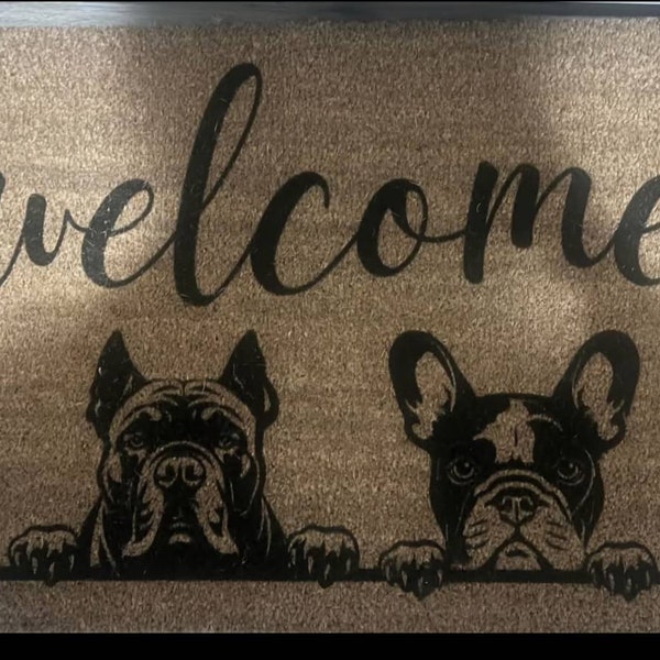 Come Back With a Warrant Doormat, Welcome Mat, Funny Doormat ...