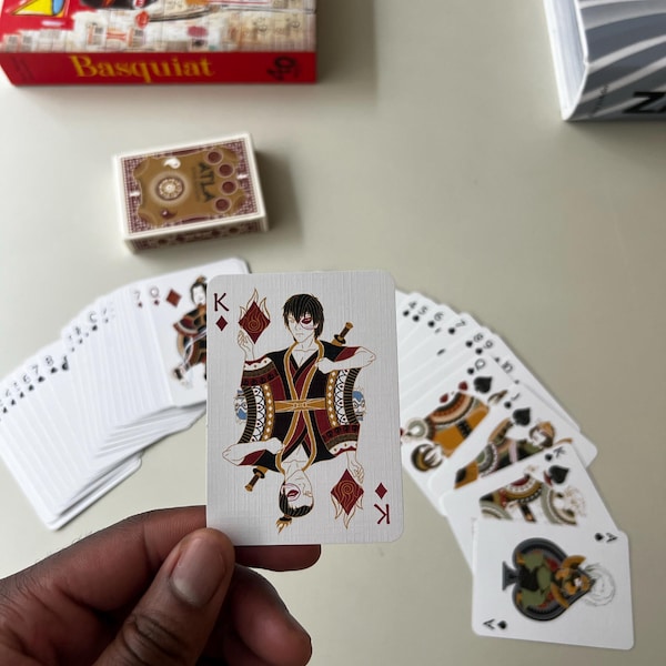 ATLA Playing Cards: Avatar the Last Airbender Inspired Poker Deck - Etsy