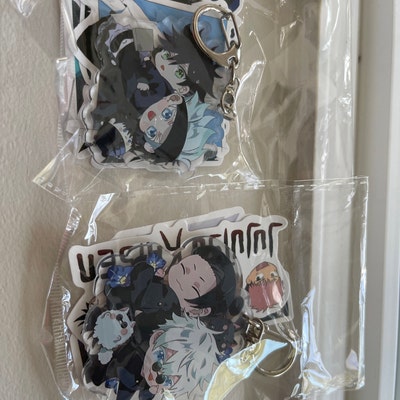 JJK Satoru Gojo Miniature Building Figure Jujutsu Anime Double Sided ...