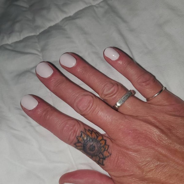 Raspberry Modern French Heat Activated Nail Wraps - Etsy