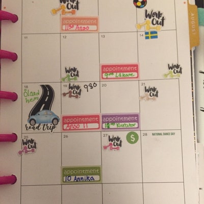 Steps Stickers / Daily Steps Printable / Walk Planner Sticker / Weekly ...