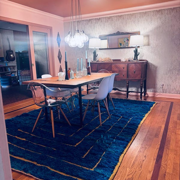 Moroccan Rug , Art Design Style Hand Woven From Morocco ,handmade Rug ...