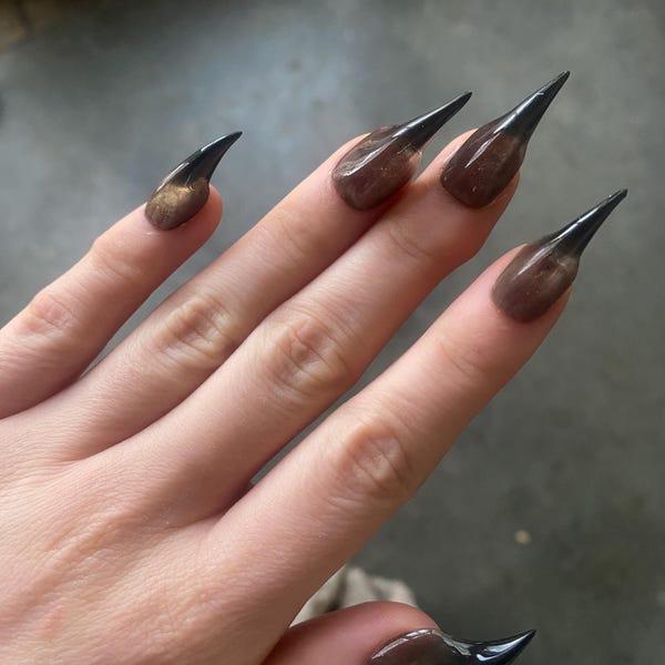 Golden Eagle Claw Animal Claw Armor, Dragon Claw Fox Claw 3D Press on ...