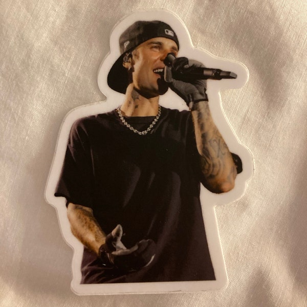 Justin Bieber Shirtless Die-cut Sticker - Etsy