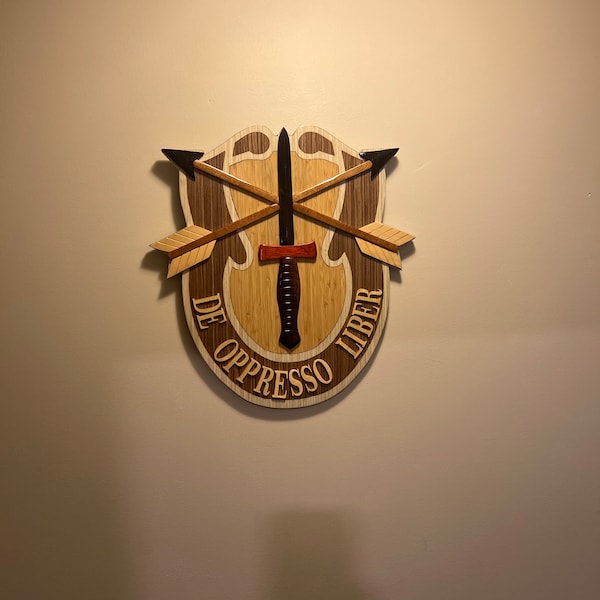 FBI Emblem Wood Art - Federal Bureau of Investigation Seal - Etsy