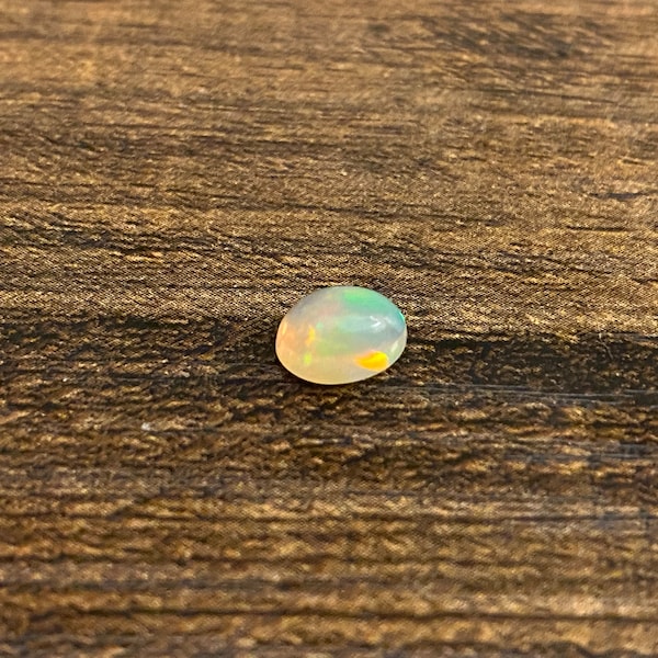 7x9mm Opal -natural Ethiopian Fire Opal- White Opal - Welo Fire Opal - October Birthstone - Opal ...