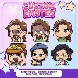 Custom Emotes Custom Emote Commissions High-quality Custom Premium ...