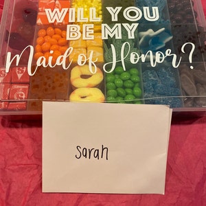 Mini Candy Gram Birthday Gift Party Favor Camp Junk | Etsy