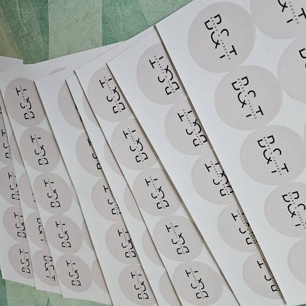 Custom Circle Stickers, 37mm Round Stickers, Sticker Sheets, Logo ...