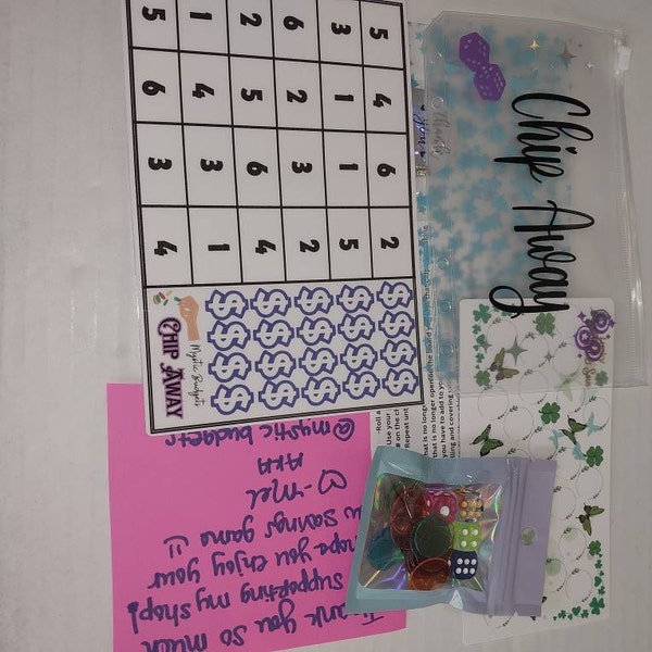 Chip Away Savings Challenge - Etsy
