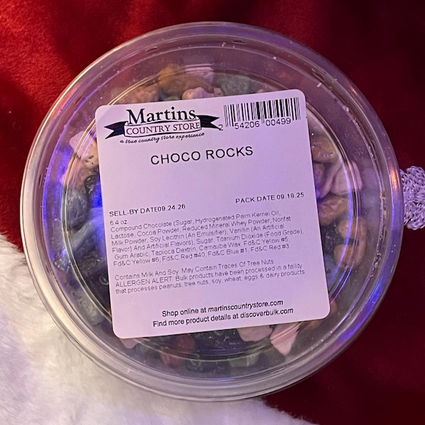 CHOCO ROCKS 6.4oz Pouch, Chocolate Candy Gems, Mini Rocks, Edible Decor ...