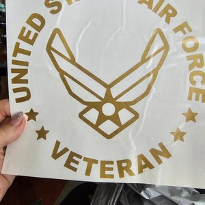 US Army Veteran Car Truck Window Laptop Decal Sticker - Etsy