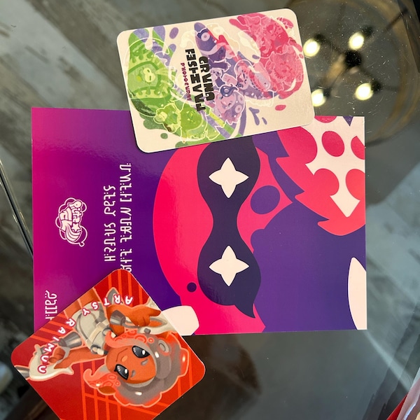 Splatoon Hotlantis ALT IDL Posters Squid Sisters off the Hook Agent 8 ...