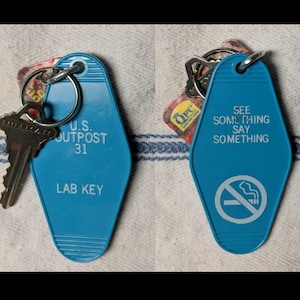 The Thing Key Tag | Etsy