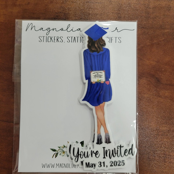 Graduation 2024 Cheer Cheerleader Custom Card | Personalized Graduation ...