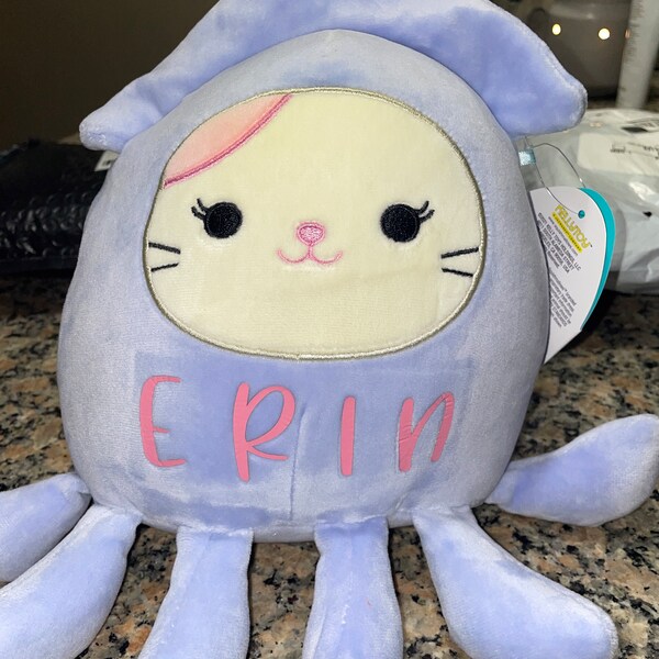 Personalized Squishmallow, Plush Toy, Custom Stuffed Animal, Birthday ...