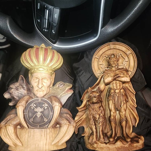 Bael, Baal God, Demon Statue, Altar Statue, Satan Statue Goetia ...