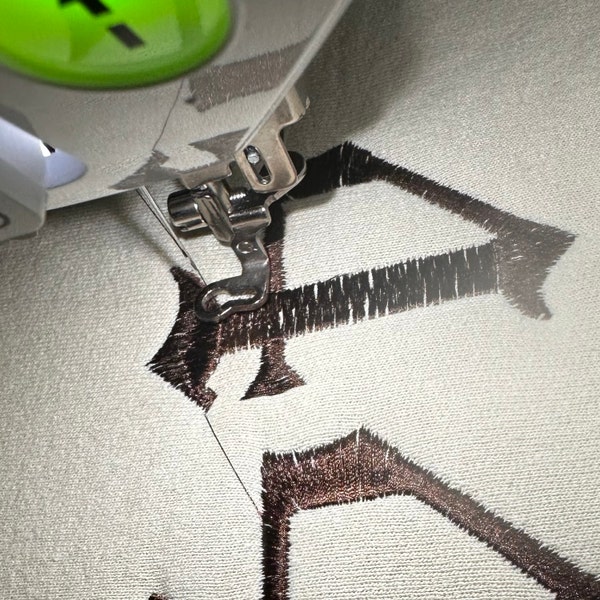 Old English Embroidery Font - Machine Embroidery Design - Punctuations ...